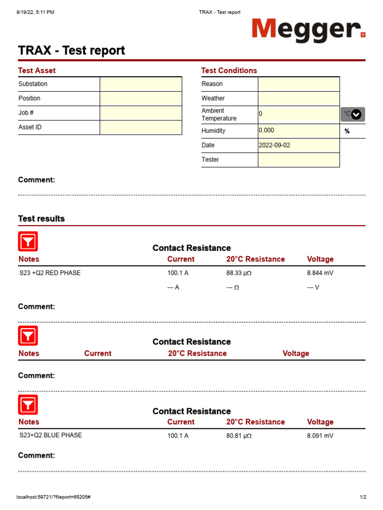 TRAX - Test Report S23+Q2 | PDF | Technology & Engineering