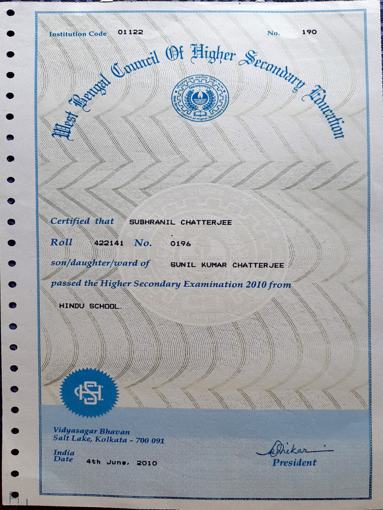 High School Graduation Certificate | PDF