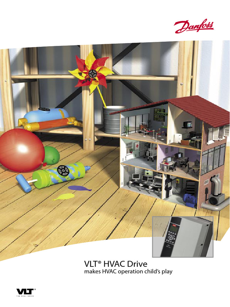 Danfoss FC 102 HVAC Drive Brochure | PDF | Pump | Menu (Computing)