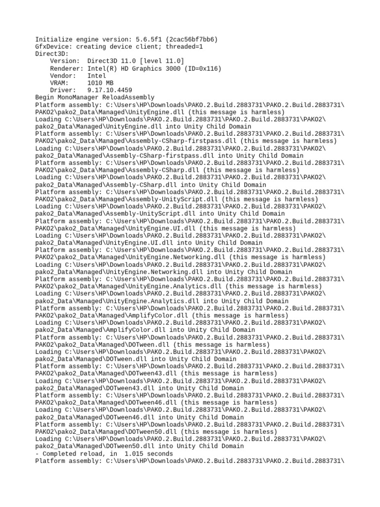 Output Log | PDF | Computing Platforms | Ibm Pc Compatibles