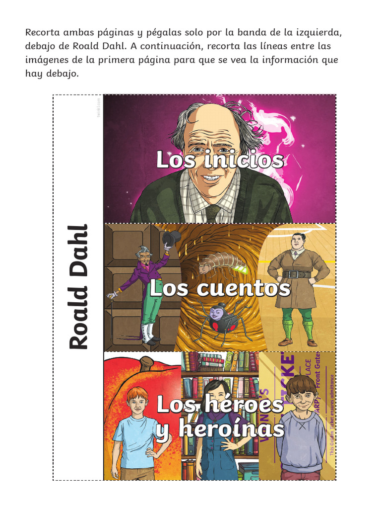 Flapbook Roald Dahl | PDF