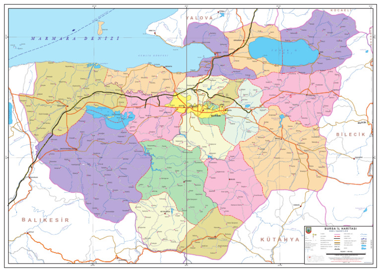Bursa Mulk Idare Il Haritasi 1443 | PDF