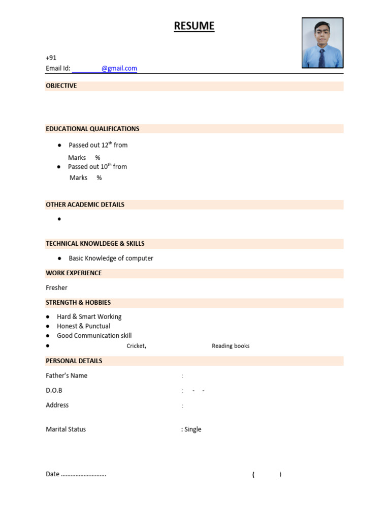 Saiek SK Resume | PDF