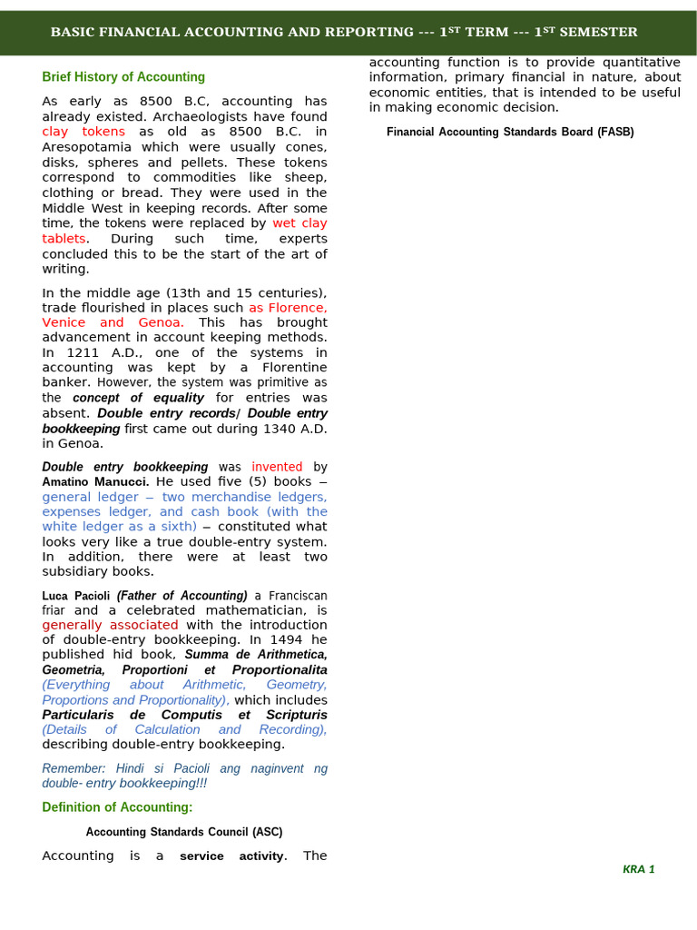 Bfar Reviewer 1st Term Kzee Dave | PDF | Debits And Credits | Expense