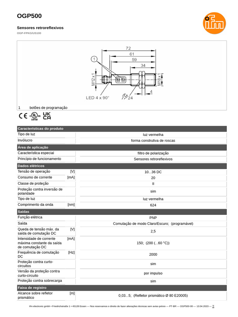Ogp500 00 - PT BR | PDF | Eletromagnetismo | Eletricidade