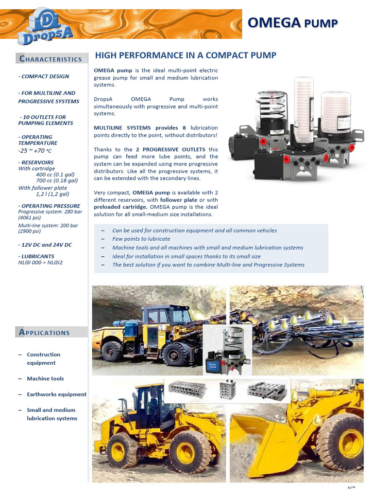 C2276PE OMEGApump | PDF | Manufactured Goods