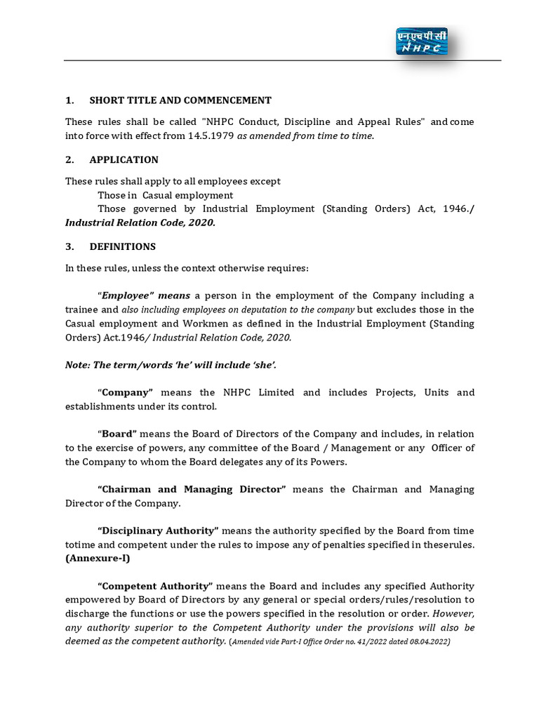 CDA Rules Final 14 AUG 2024 - 606322 - 606857 | PDF | Stocks | Marriage