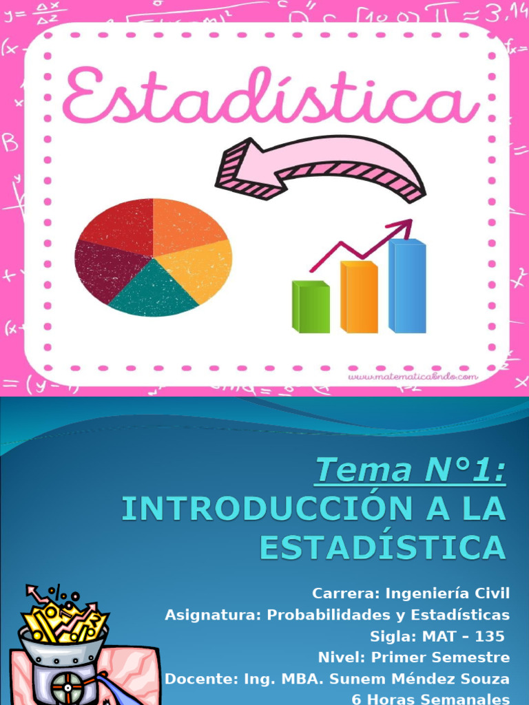 Tema N-1 - Introducción A La Estadística | PDF | Estadísticas | Estadísticas descriptivas