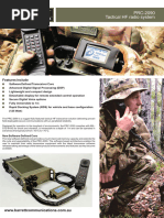 Cs Tcom An PRC 171 Compact Team Radio Datasheet A | PDF | Radio ...