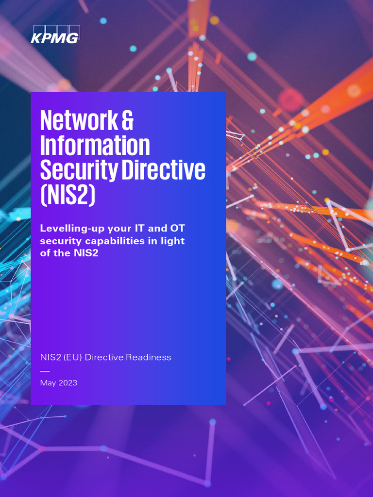 KPMG Network and Information Security Directive Nis2 | PDF | Computer Security | Security