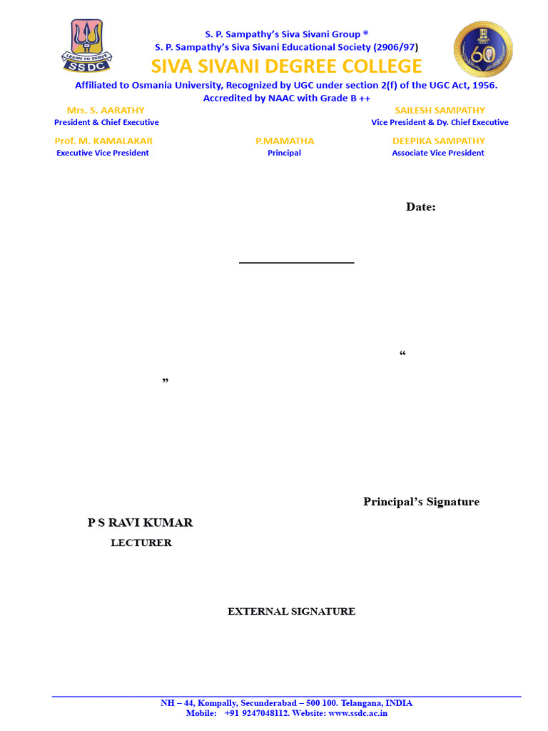 Project Certificate | PDF