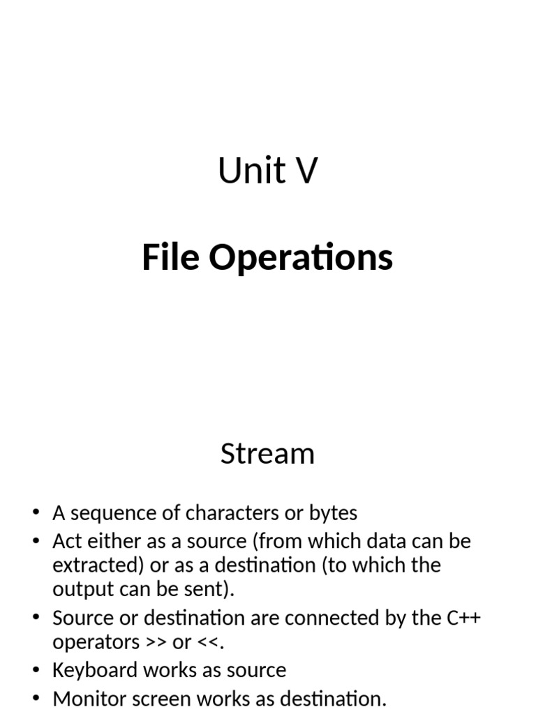 Unit V Presentation | PDF | Computing | Computer Data