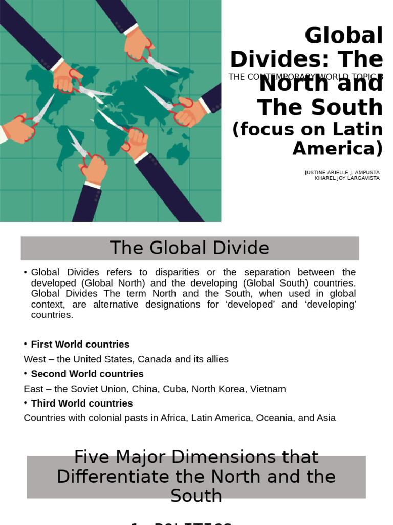 Global Divide North and South | PDF | World Systems Theory ...