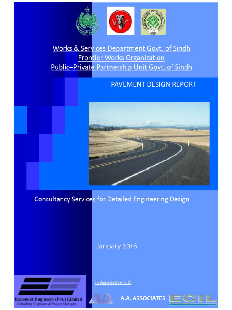 KTDC Pavement Design Report | PDF | Road Surface | Road