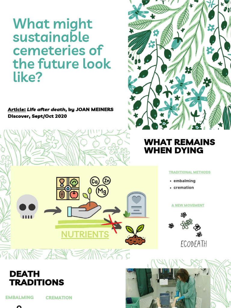 What Might Sustainable Cemeteries of The Future Look Like?: Life After ...