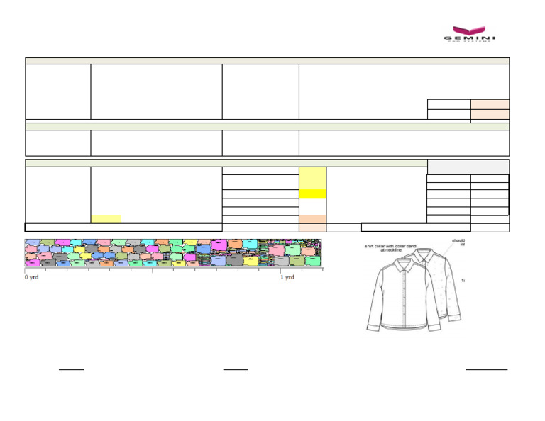 Shell Marker Width 62 Inch CW Updated Allgarments One Way | PDF | Textiles