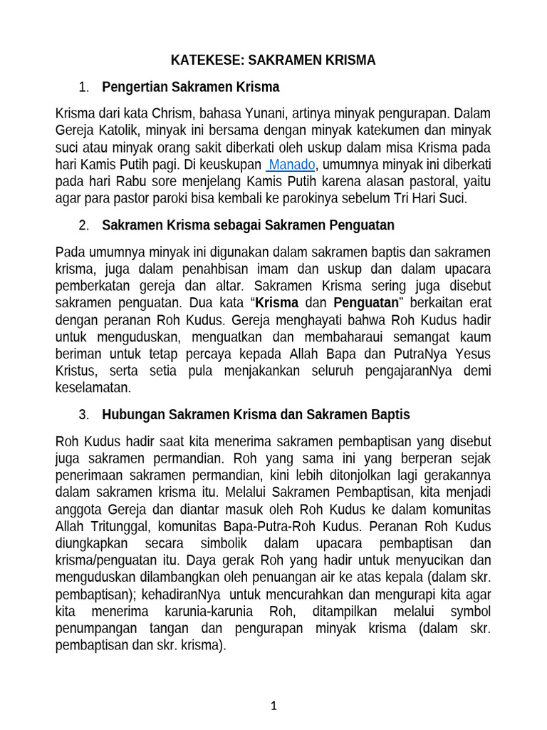 Krisma Baru | PDF