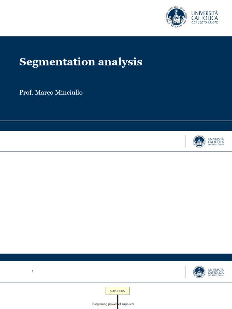 BS3 - Segmentation Analysis - MM | PDF | Market Segmentation | Marketing