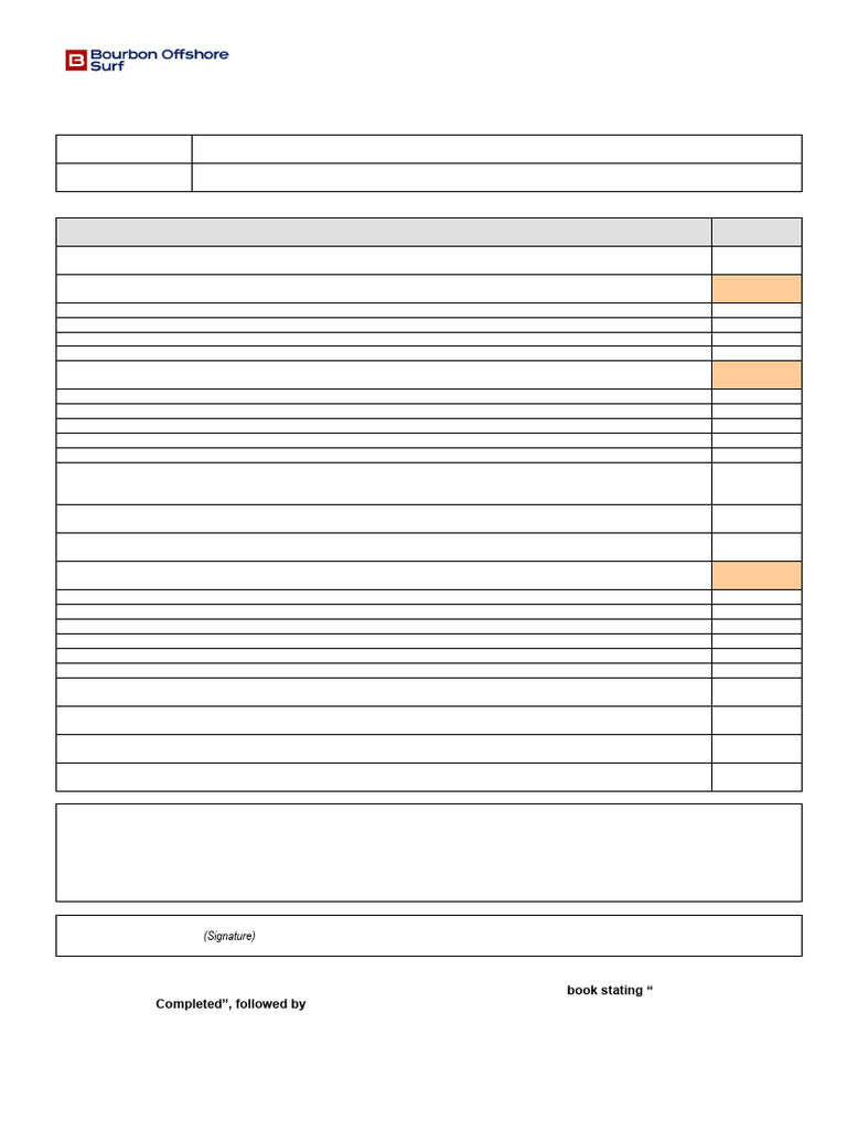 Pre-Arrival Checklist for Vessels | PDF | Ships | Shipping