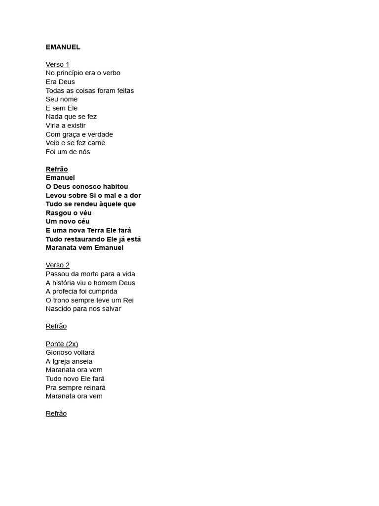 Letras Músicas CVM 20 Anos | PDF | Artes Linguísticas e Disciplina