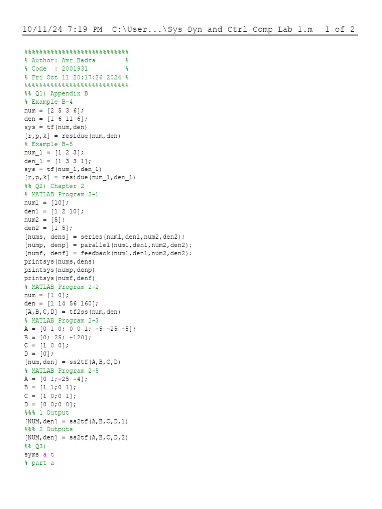 Lab_1 solution | PDF