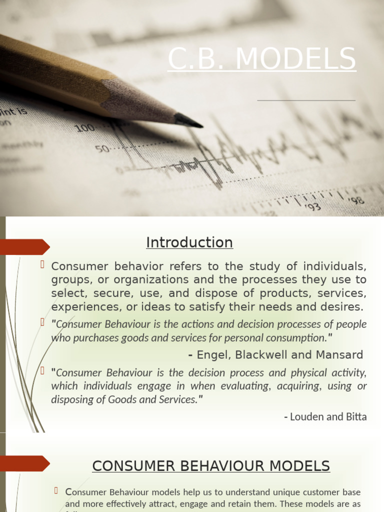 CB Models | PDF | Behavior | Consumer Behaviour