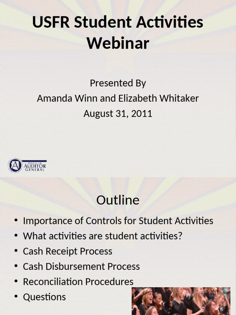 Student Activities Webinar-Slides | PDF | Banks | Business