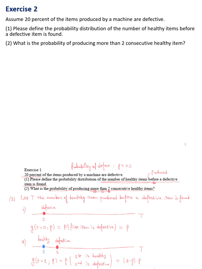 Probability Analysis of Defective Items | PDF | Reliability Engineering ...