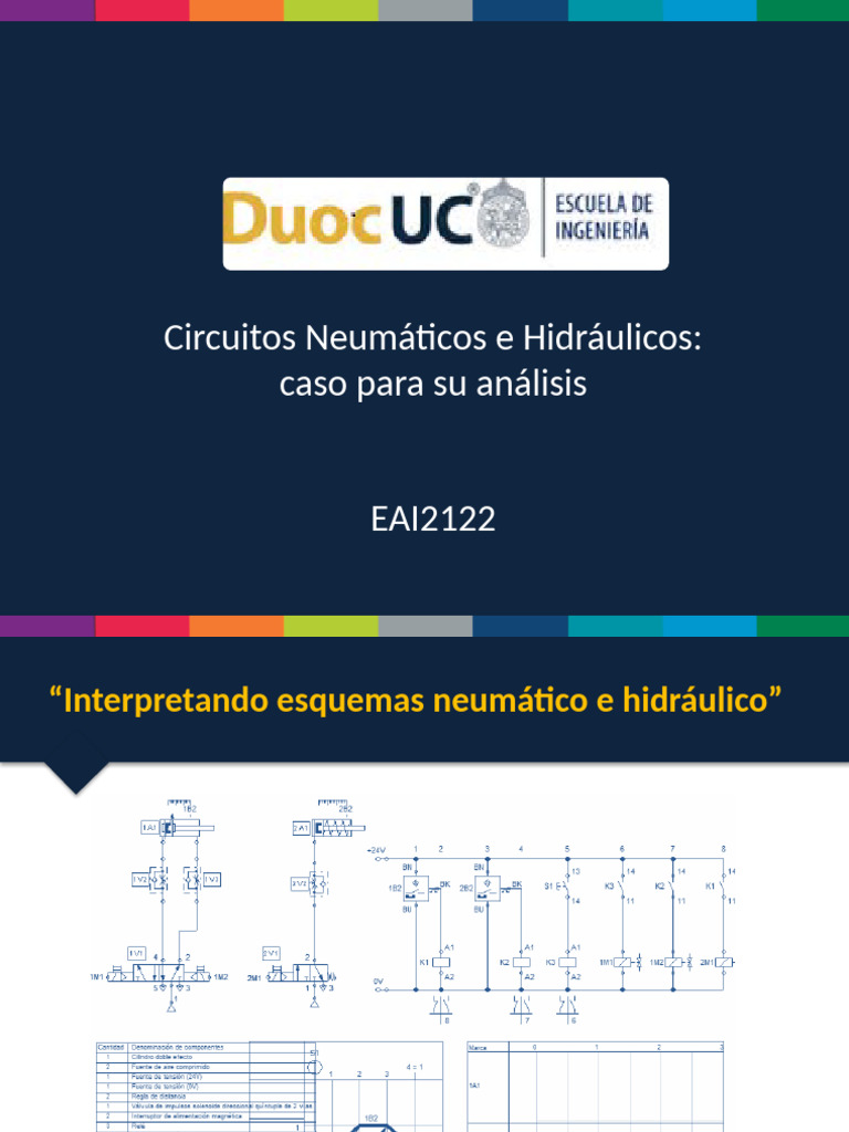 N°4 Circuitos Neumáticos e Hidráulicos - Caso para Análisis | PDF | Ingeniería mecánica