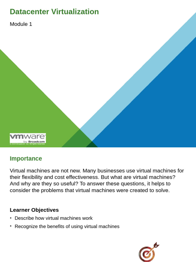 VCTA DCV M01 Intro VirtualMachines | PDF | Virtual Machine | Virtualization VCTA DCV M01 Intro VirtualMachines | PDF | Virtual Machine | Virtualization