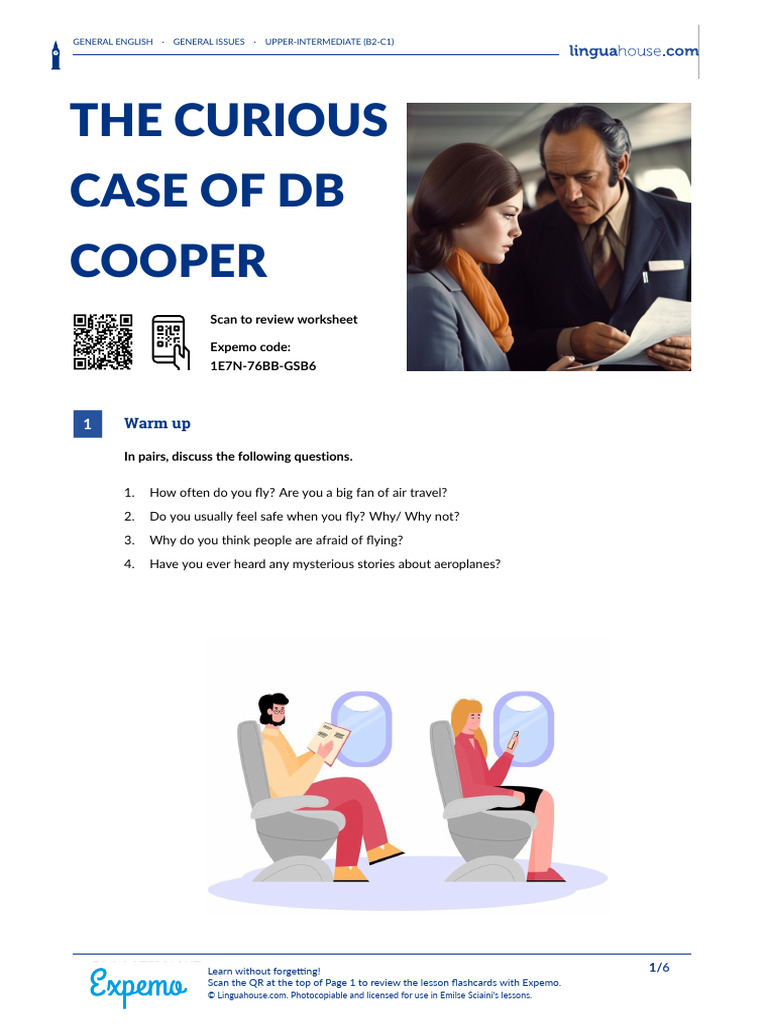 The Curious Case of DB Cooper British English Student | PDF | Language ...