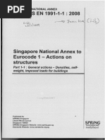 NA To SS EN 1990 2008 Singapore National Annex To Eurocode - Basis of ...