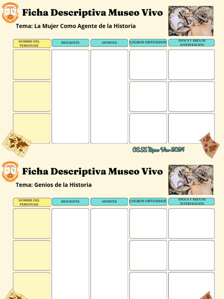 Fichas Museográficas de Historia | PDF