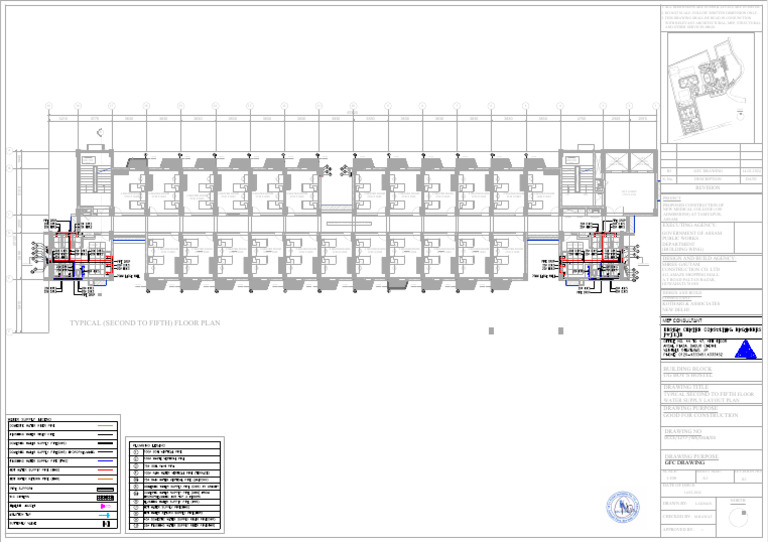 03 - Typical Floor Water Supply Plan-Typical Floor | PDF