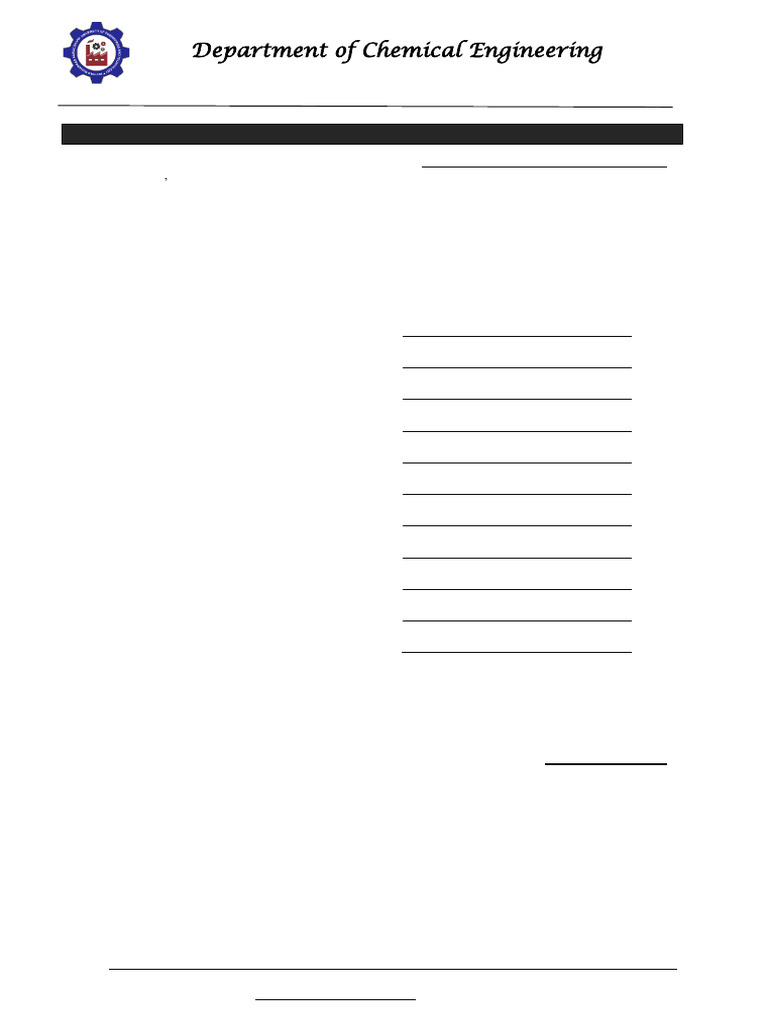 Lab Clearance Form | PDF | Technology & Engineering