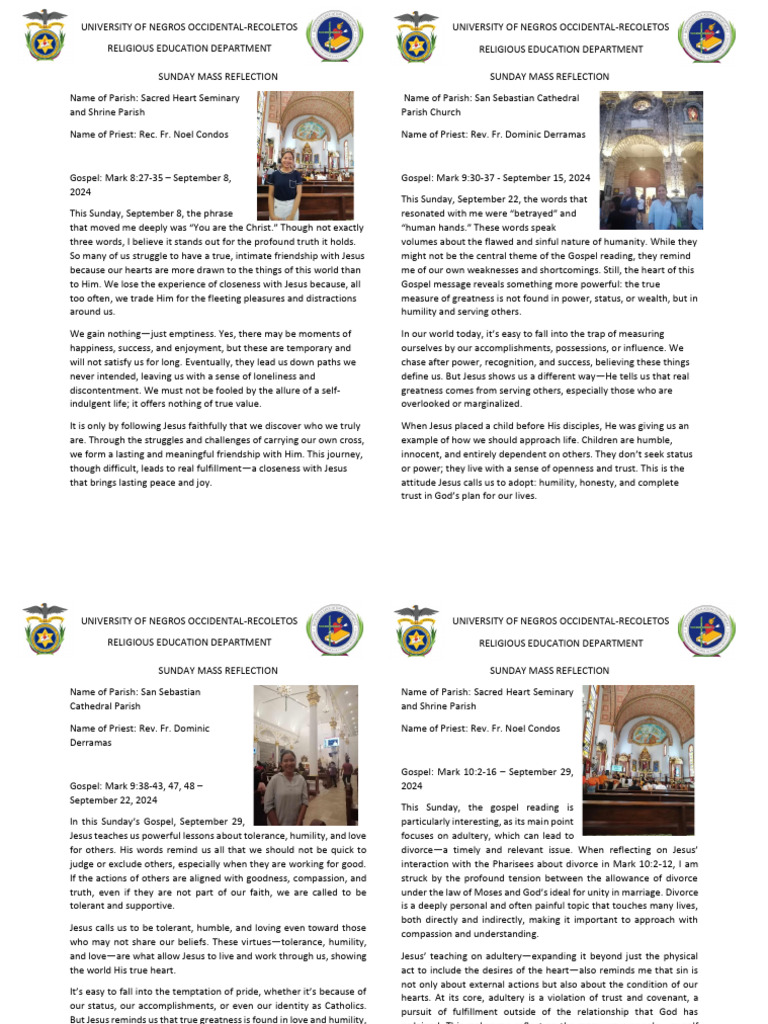 Reed | PDF | Jesus | Humility