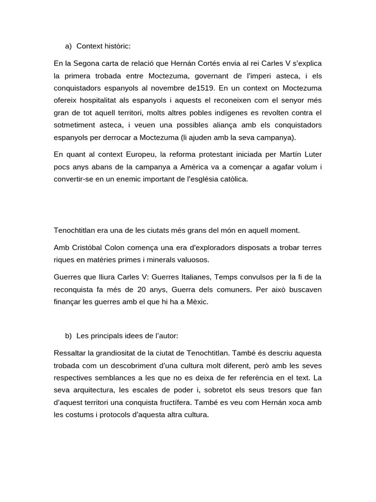 2a Carta de Relación | PDF