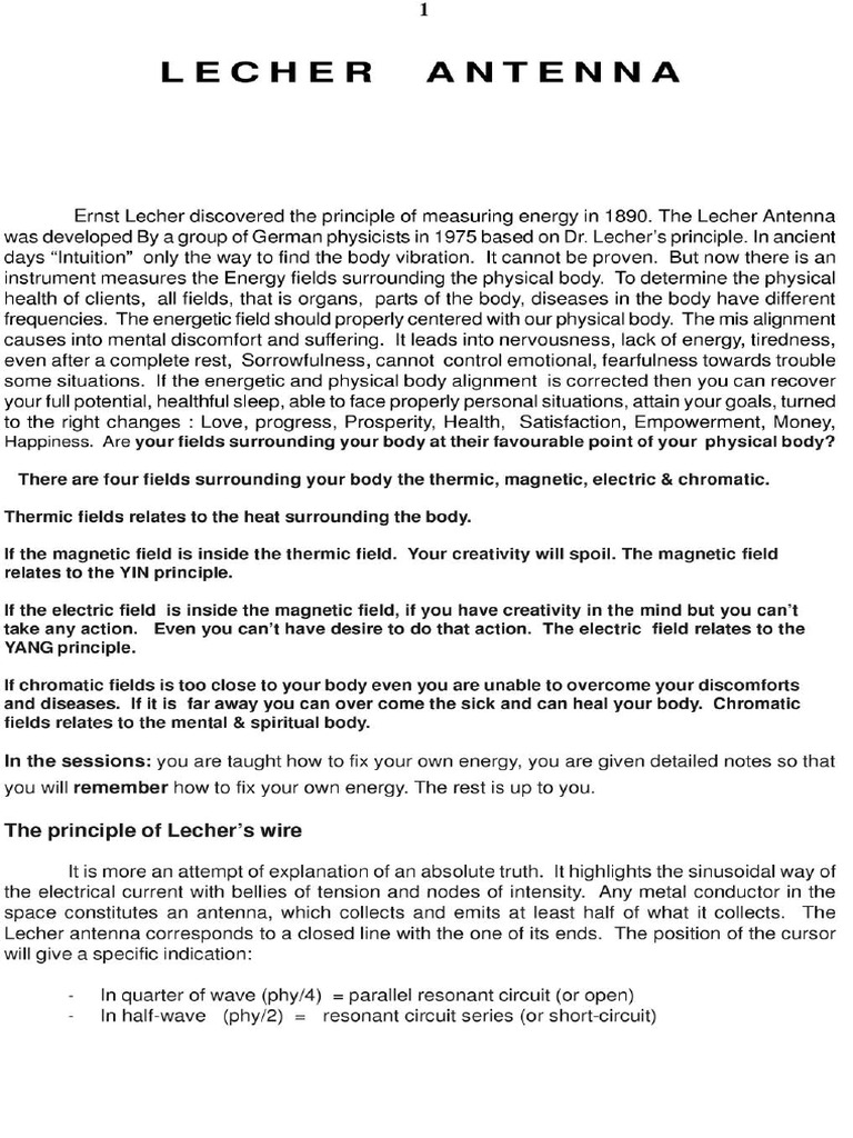Lecher English | PDF