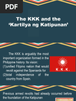 The KKK and The Kartilya NG Katipunan | PDF | Philippines