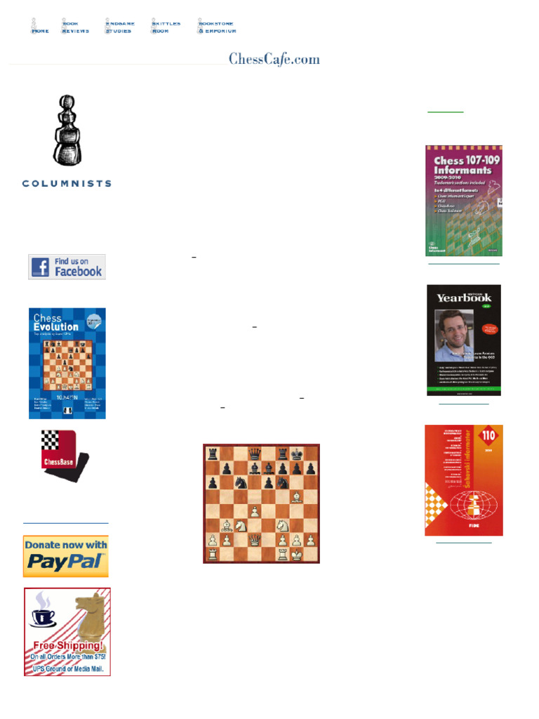 (Naiditsch Arkadij) Chess Evolution 2011 | PDF | Chess | Traditional Board Games