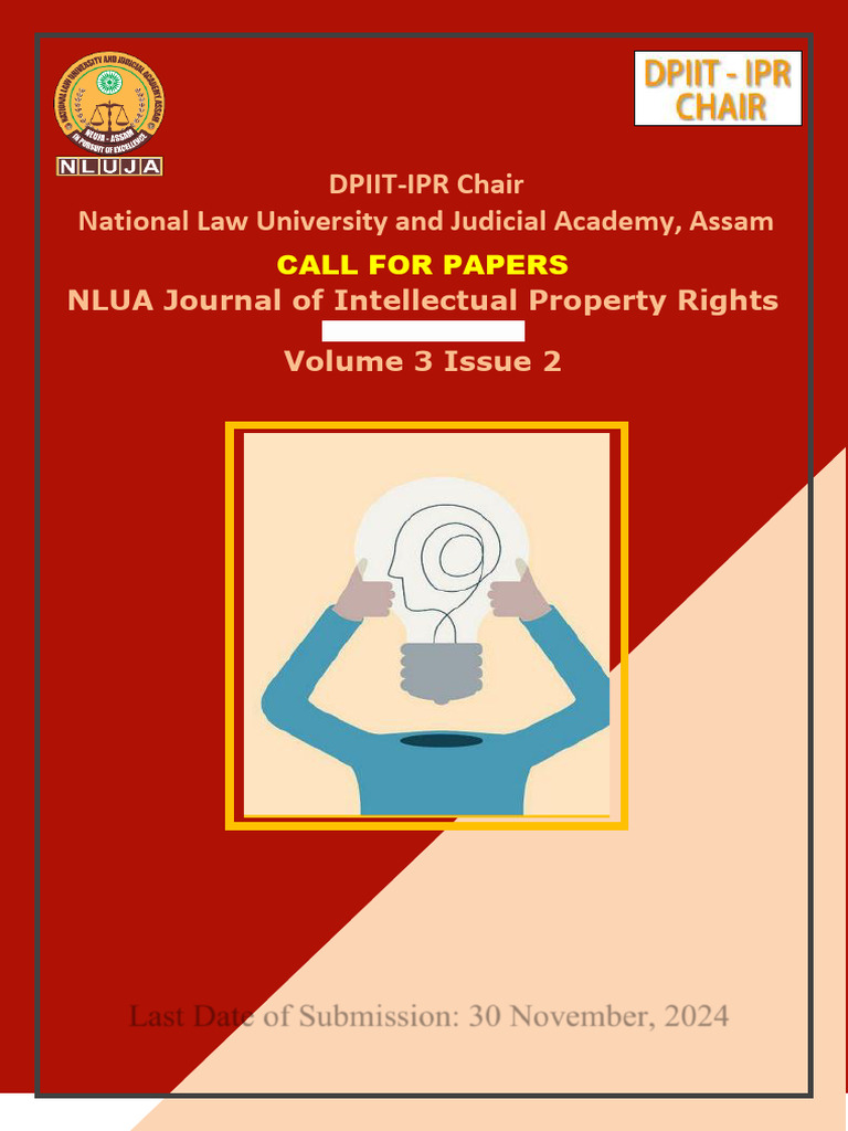 Volume 3 Issue 2 - Call For Papers Ipr | PDF | Intellectual Property | Plagiarism