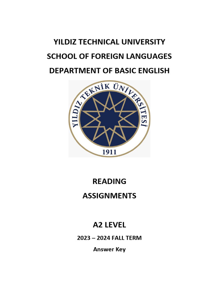 2023-2024 Fall A2 Reading Assignments TC (Answer Key) | PDF | High Speed Rail | Johnny Depp
