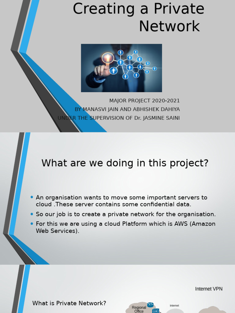 Creating a Private Network on AWS | PDF | Ip Address | Computer Network
