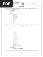 Microprocessor Emu8086 Lab | PDF | Programming | Computer Program