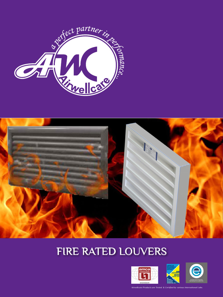 Fire Rated Louver | PDF | Building Engineering | Materials