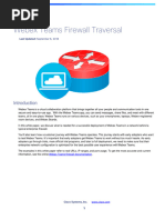 Webex Firewall Port Requirements | PDF | Port (Computer Networking ...