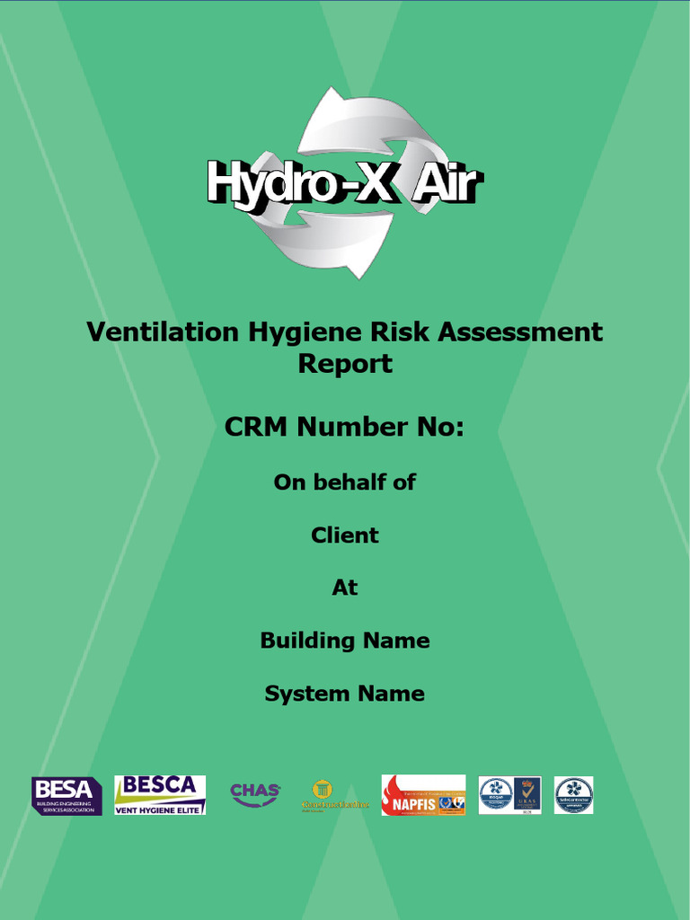 Example Report Ventilation Hygiene Risk Assessment | PDF | Occupational ...