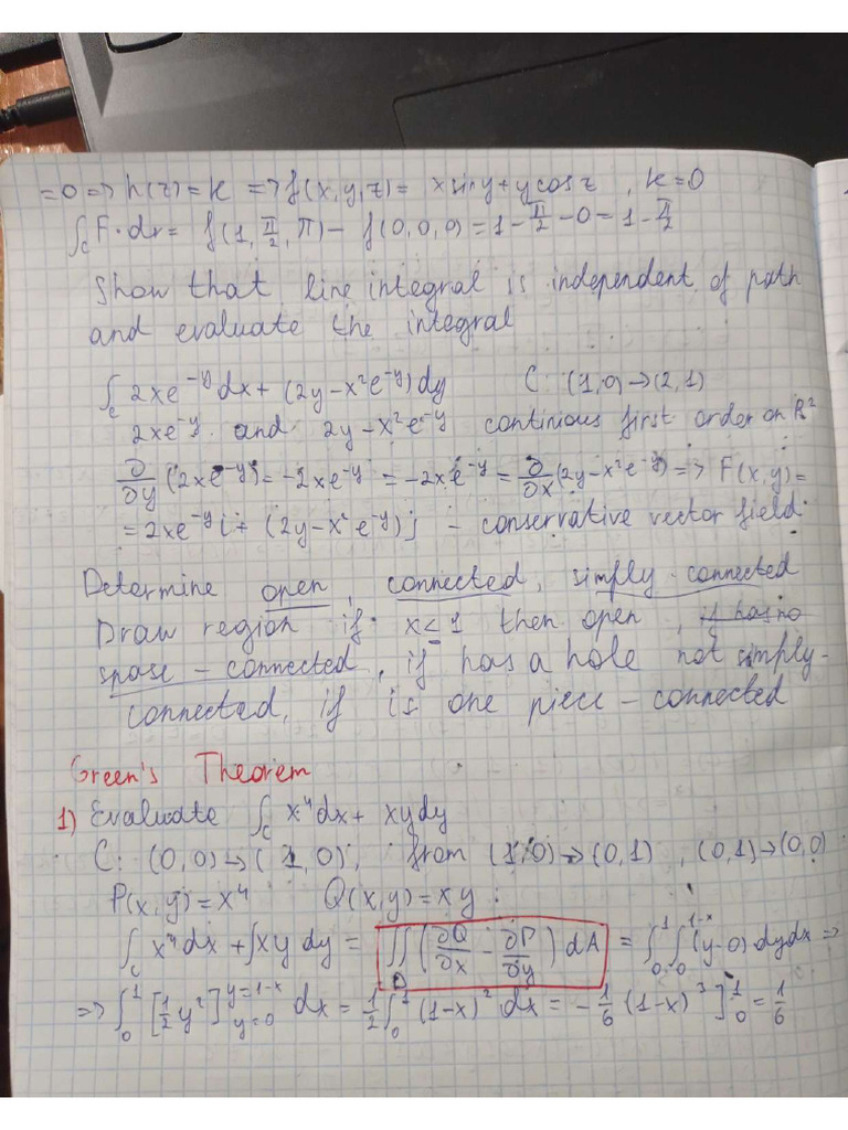 Calculus 3 HW 2 | PDF