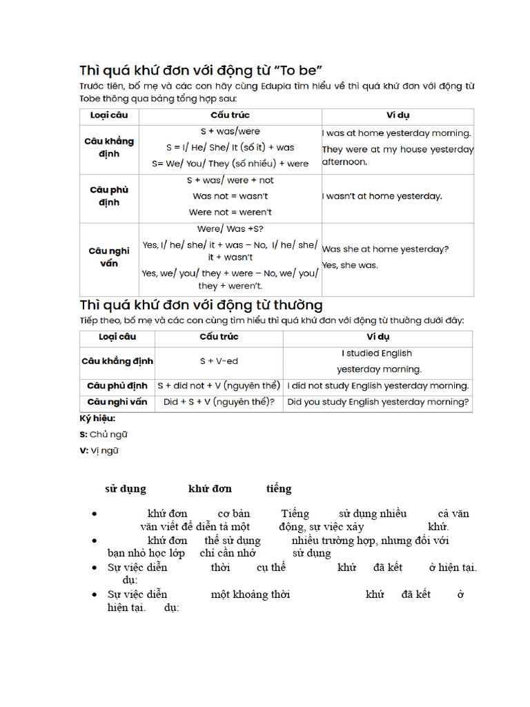 Past Simple Tense - Grade 5 - Wornderfulworld | PDF