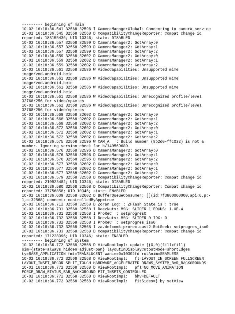 Logcat 1727896716468 | PDF | Computing | Software
